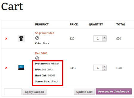 WooCommerce Update Variations In Cart Plugin - StoreApps