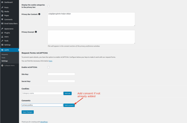 How to Enable Consent Checkbox in The Offer Your Price Form?