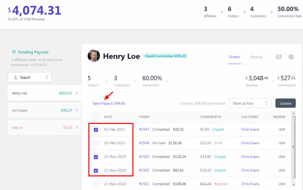 How to Assign Reward Points to Affiliates in WooCommerce?