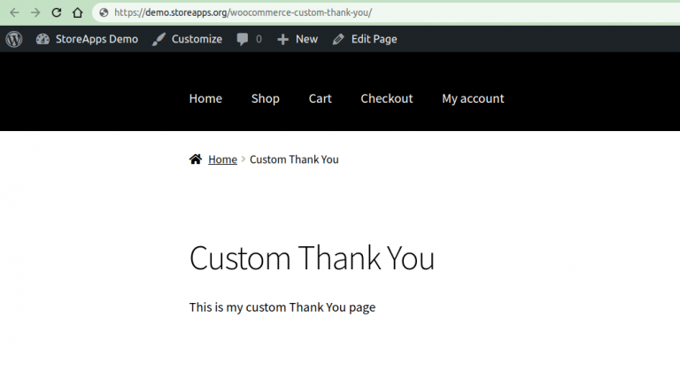 How to Customize WooCommerce Thank You Page with Code - StoreApps
