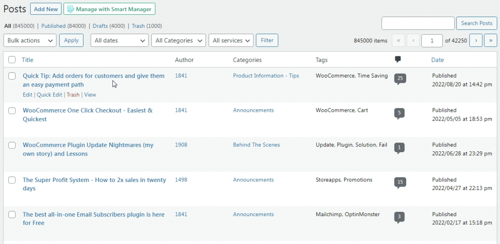 How to Bulk Delete WordPress Posts and Pages: A Quick Guide - StoreApps
